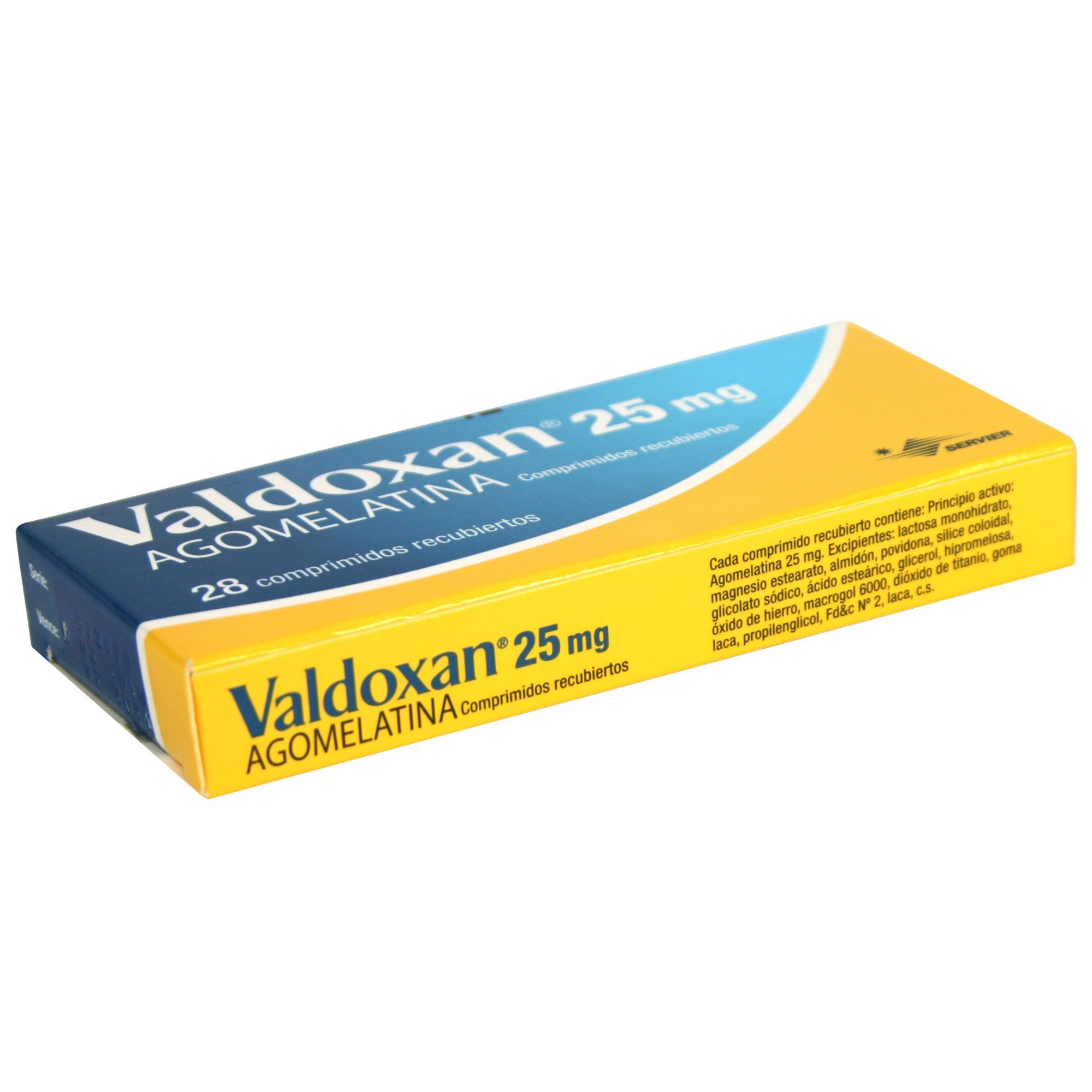 Valdoxan Agomelatina 25 mg 28 Comprimidos Recubierto | Cruz Verde