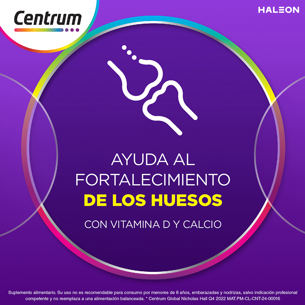 Centrum Mujer Multivitaminico / Multimineral 30 Comprimidos Recubiertos ...