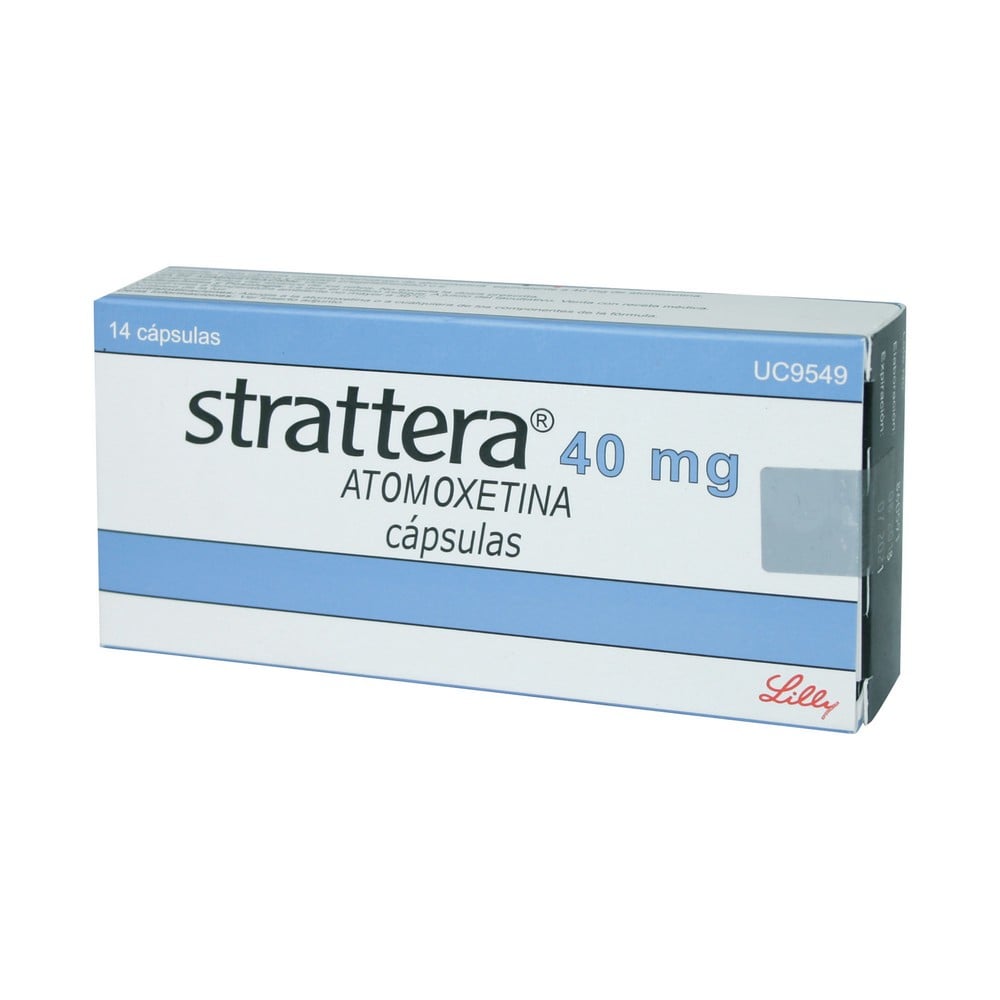 Strattera Atomoxetina 40 mg 14 Cápsulas | Cruz Verde