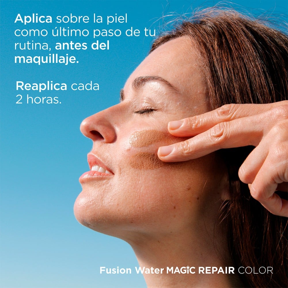 Fotoprotector Fusion Water Magic Repair Color Spf50 50ml | Cruz Verde