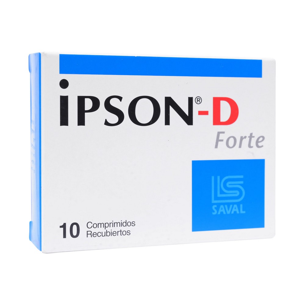 Ipson-D Forte Ibuprofeno 60 mg 10 Comprimidos | Cruz Verde