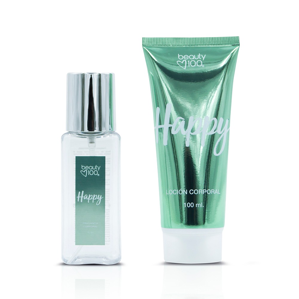 Happy Body Mist 75 mL + Body Lotion 100 mL | Cruz Verde
