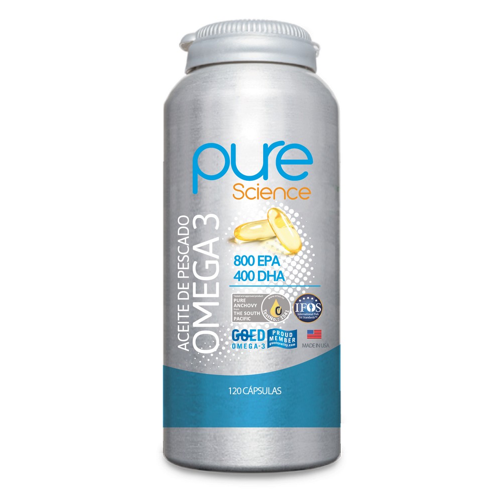 PureScience Omega 3 800/400 120 cápsulas, 60 cápsulas