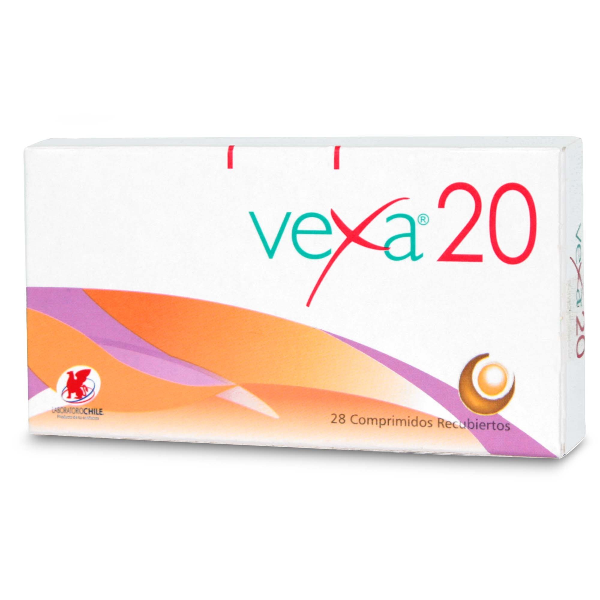 Vexa 20 Drospirenona 3 mg 28 Comprimidos