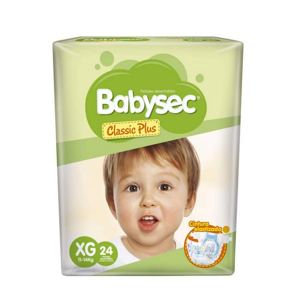 Classic Plus Pañal Xg 11-14Kg x 24 | Cruz Verde