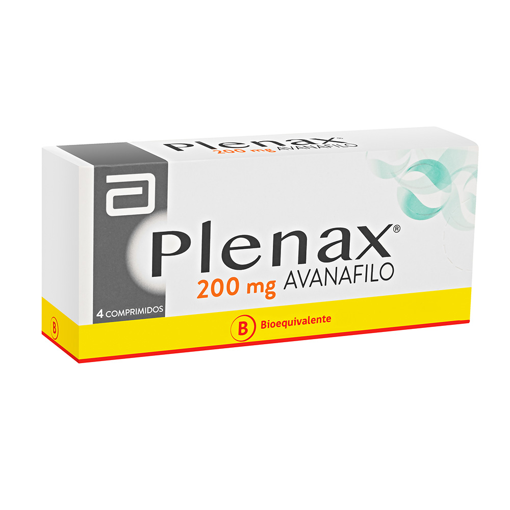 Avanafilo 200 mg 4 comprimidos | Cruz Verde