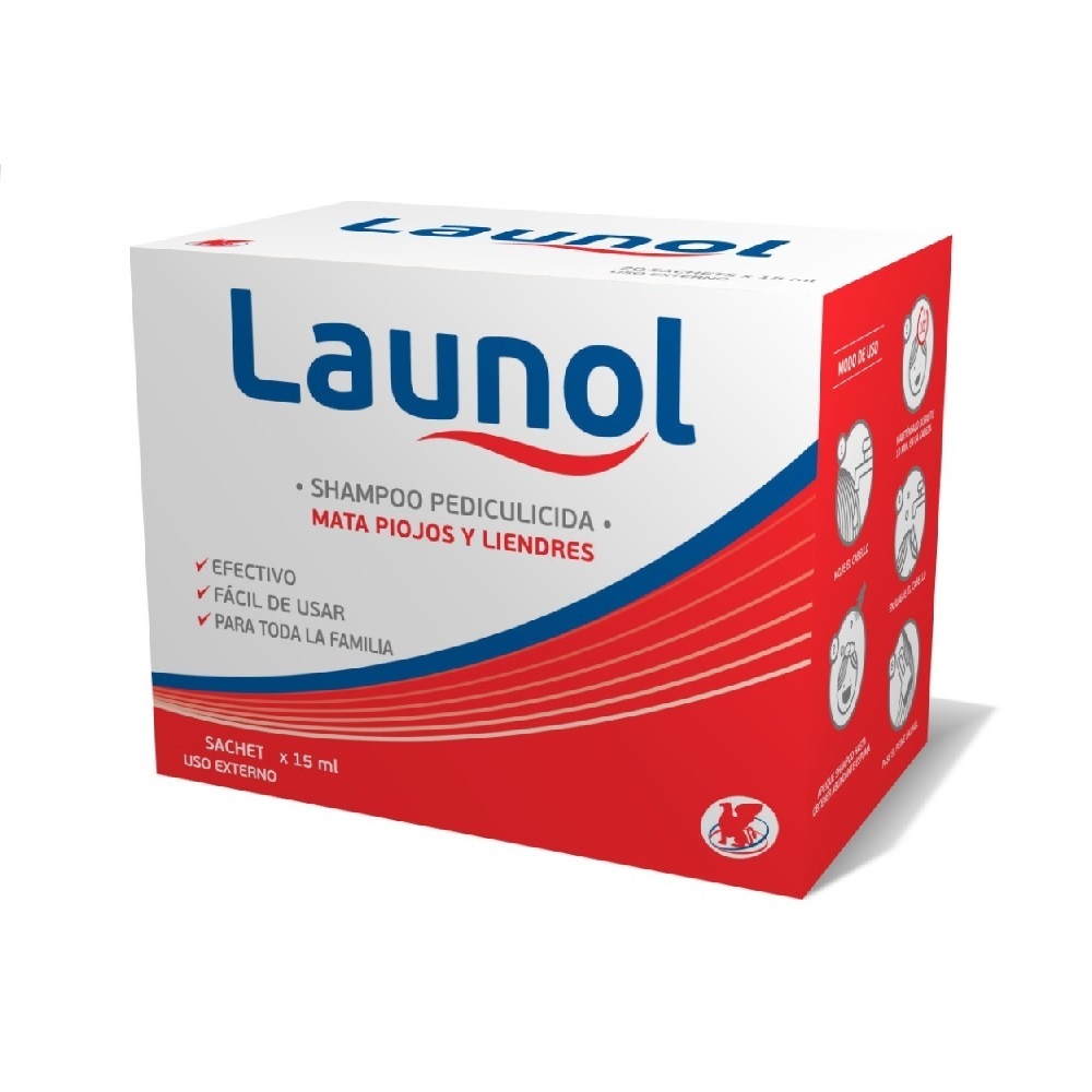Launol Piperonil Putóxido 2,5% 1 Sobre 15 mL | Cruz Verde