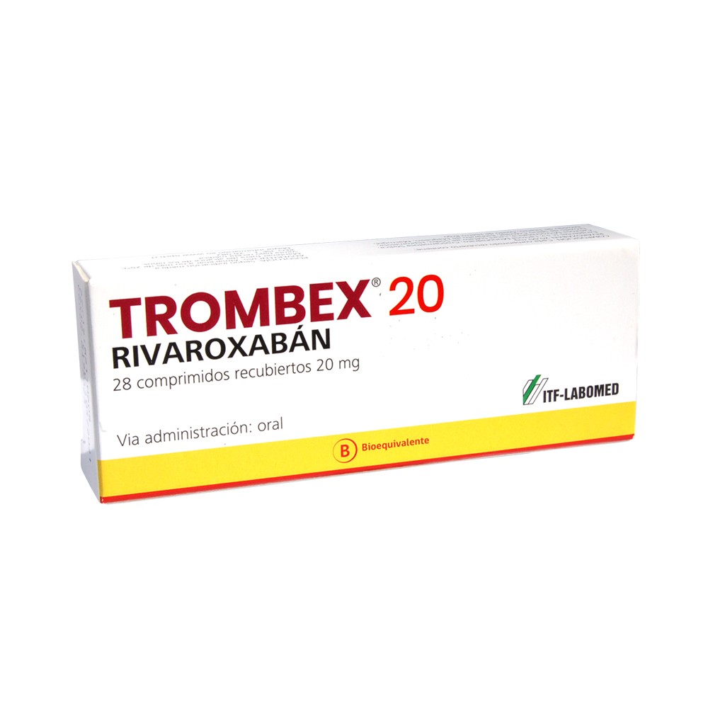 Rivaroxabán 20 mg | Cruz Verde