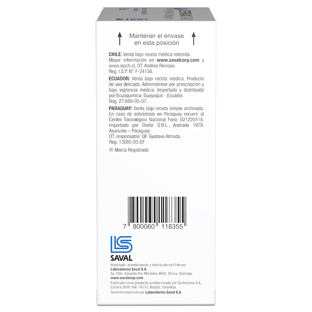 Cefirax Cefpodoxima 100 mg/5ml Suspensión 75 mL | Cruz Verde