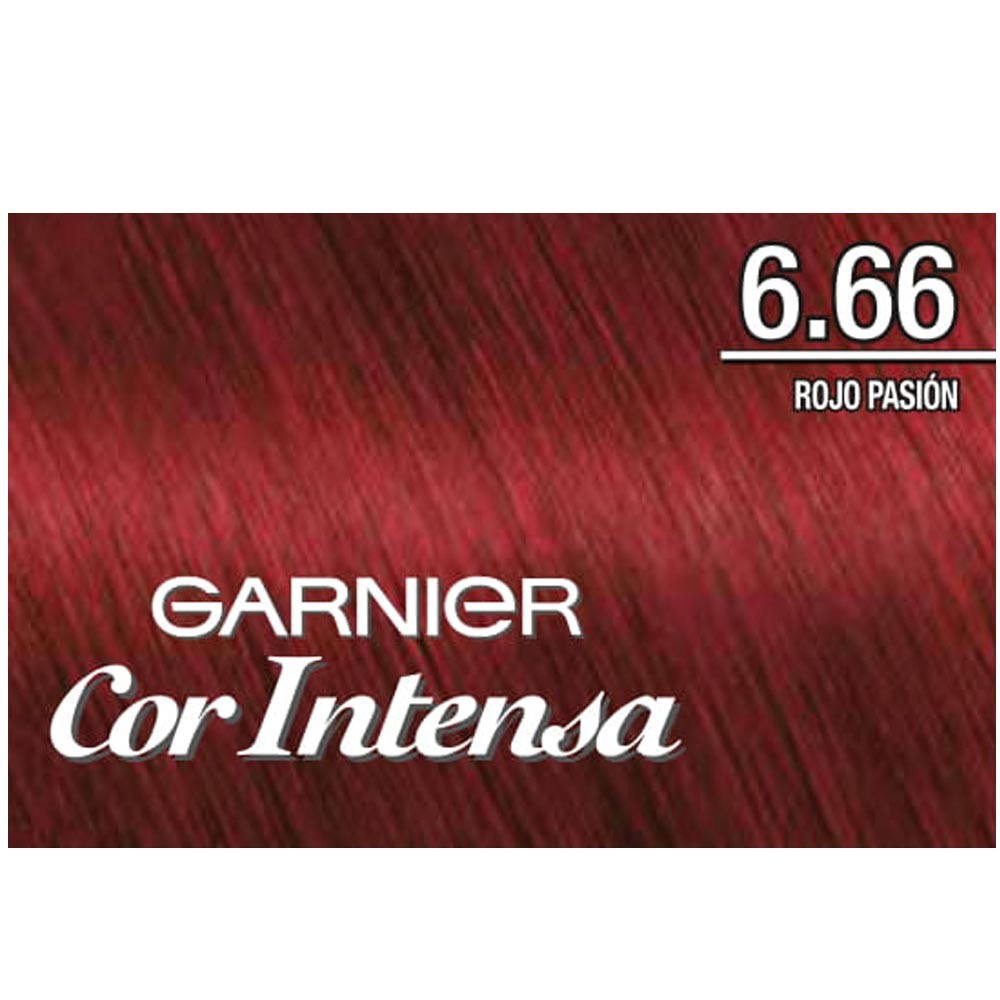 Coloración Cor Intensa 6.66 Rojo Pasion Garnier | Cruz Verde