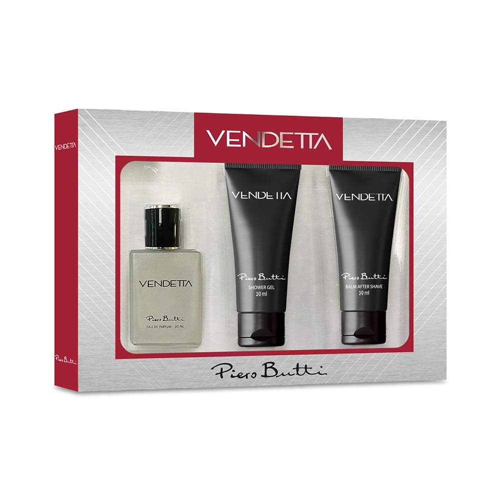 Set Perfume Vendetta EDP 30 ml + Shower Gel + After Gel | Cruz Verde