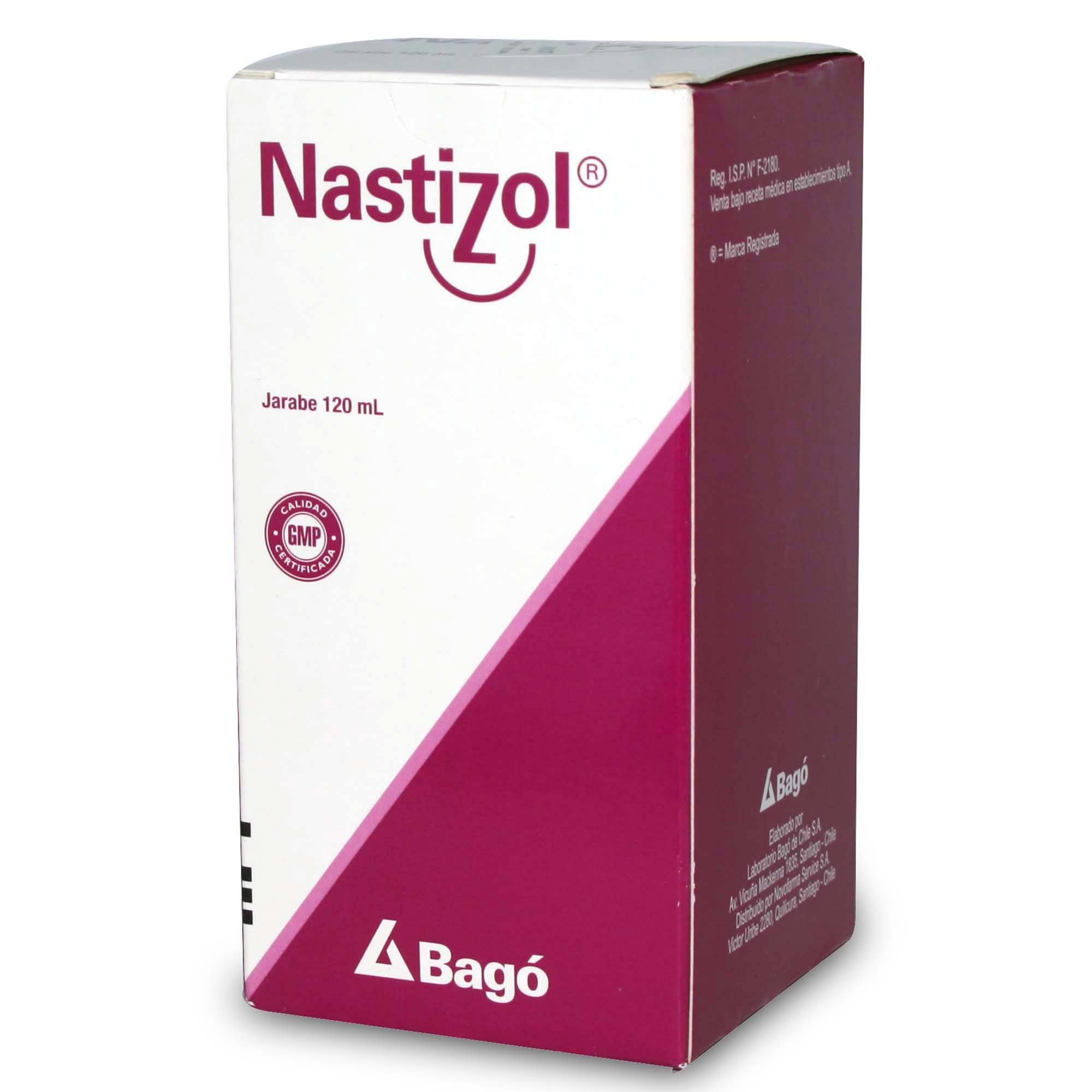 Nastizol Pseudoefedrina 30 mg / 5 mL Jarabe 120 mL | Cruz Verde