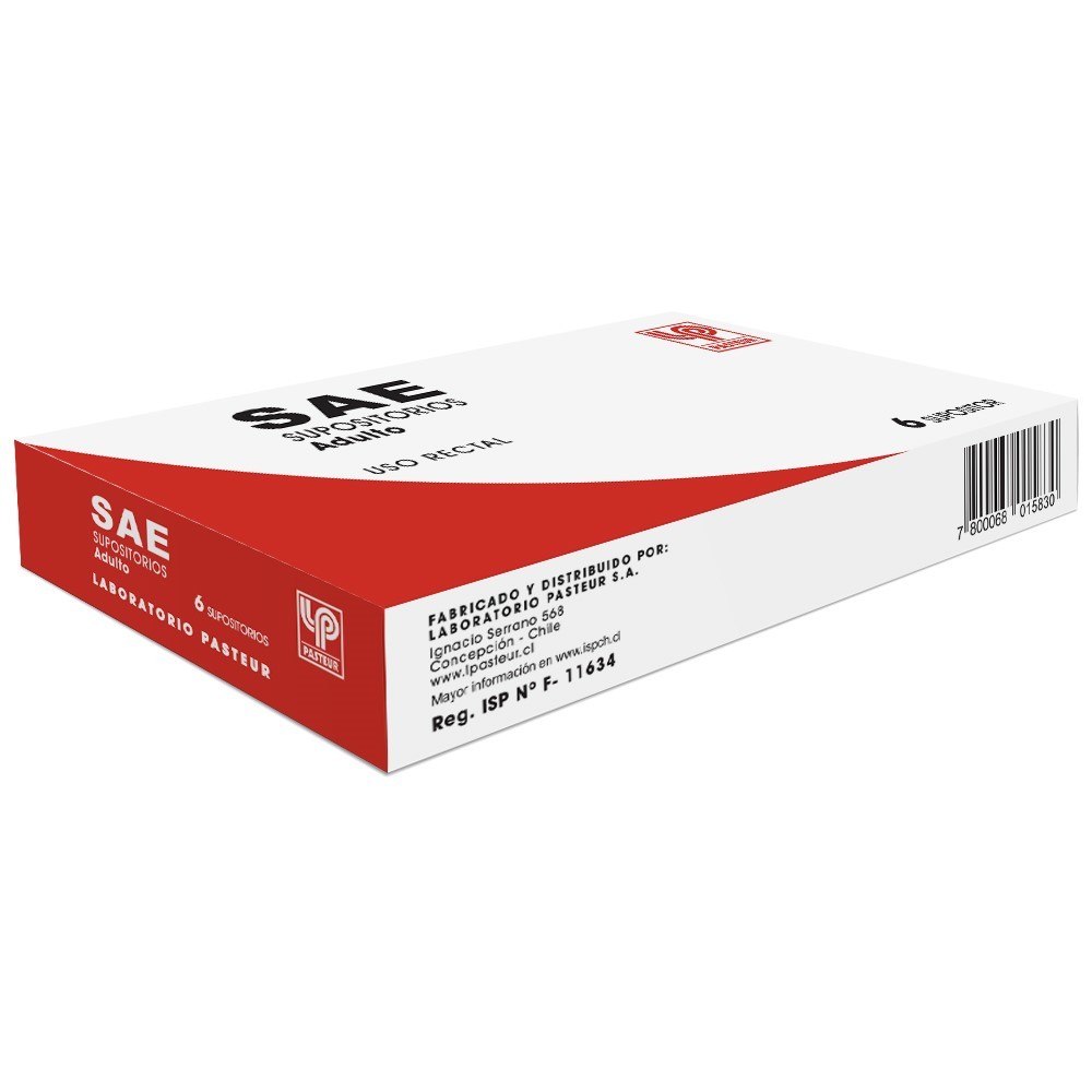 S A E Propifenazona 6 Supositorios Adulto | Cruz Verde