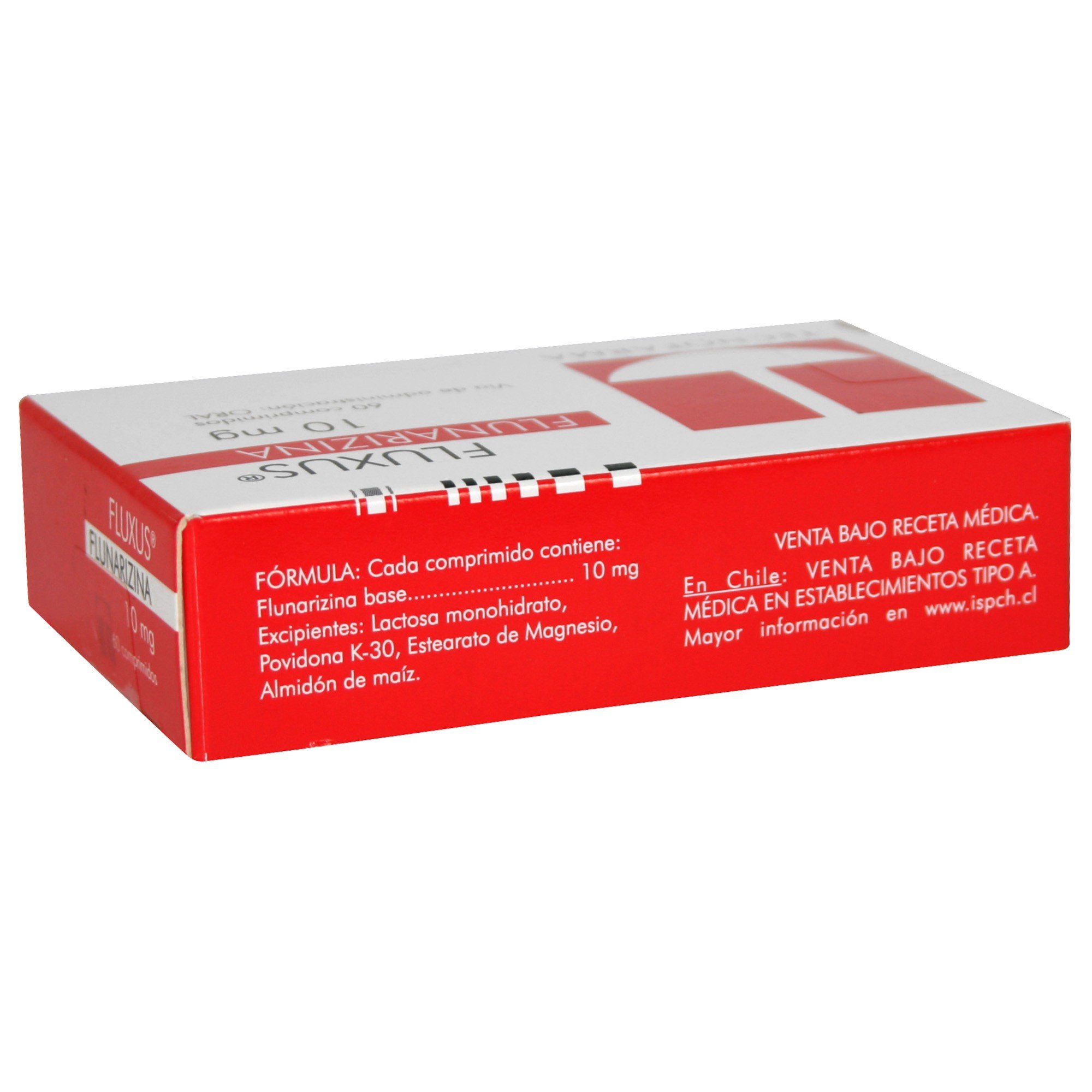 Fluxus Flunarizina 10 mg 60 Comprimidos | Cruz Verde