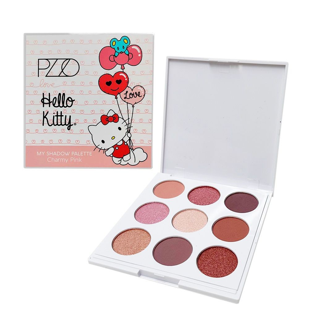 Paleta de Sombras Hello Kitty Charmy Pink PZZO | Cruz Verde