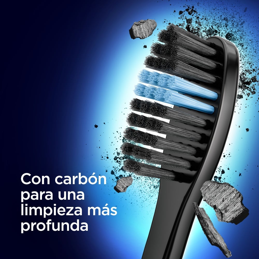 Cepillo Dental Oral-B Indicator Black Charcoal Suave 2 Un | Cruz Verde