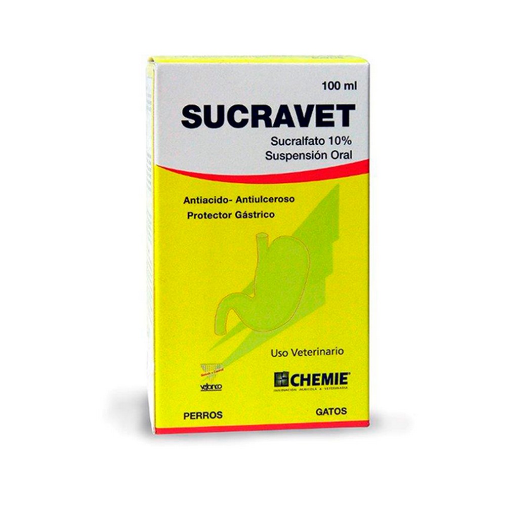 Sucravet Sucralfato 10% - Perros y Gatos 100 ml | Cruz Verde