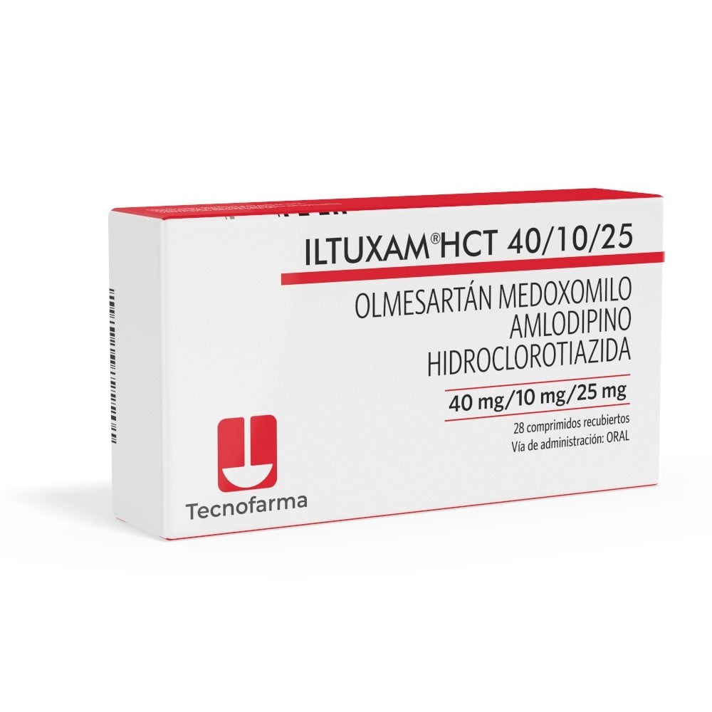 Iltuxam HTC 40 / 10 / 25 mg 28 Comprimidos Recubiertos | Cruz Verde