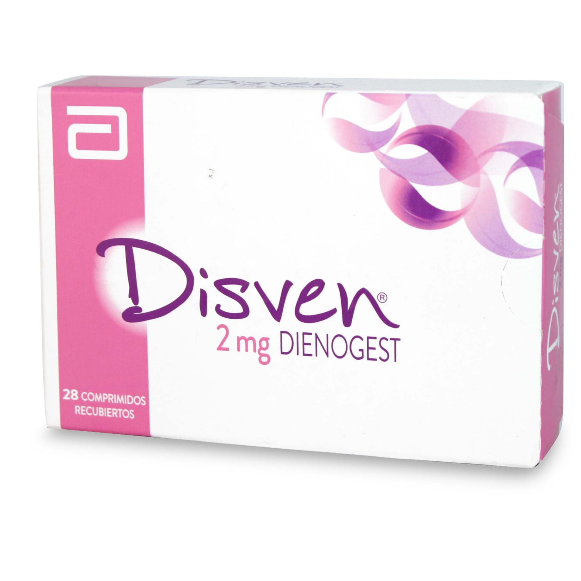 Disven Dienogest 2 mg 28 Comprimidos Recubierto