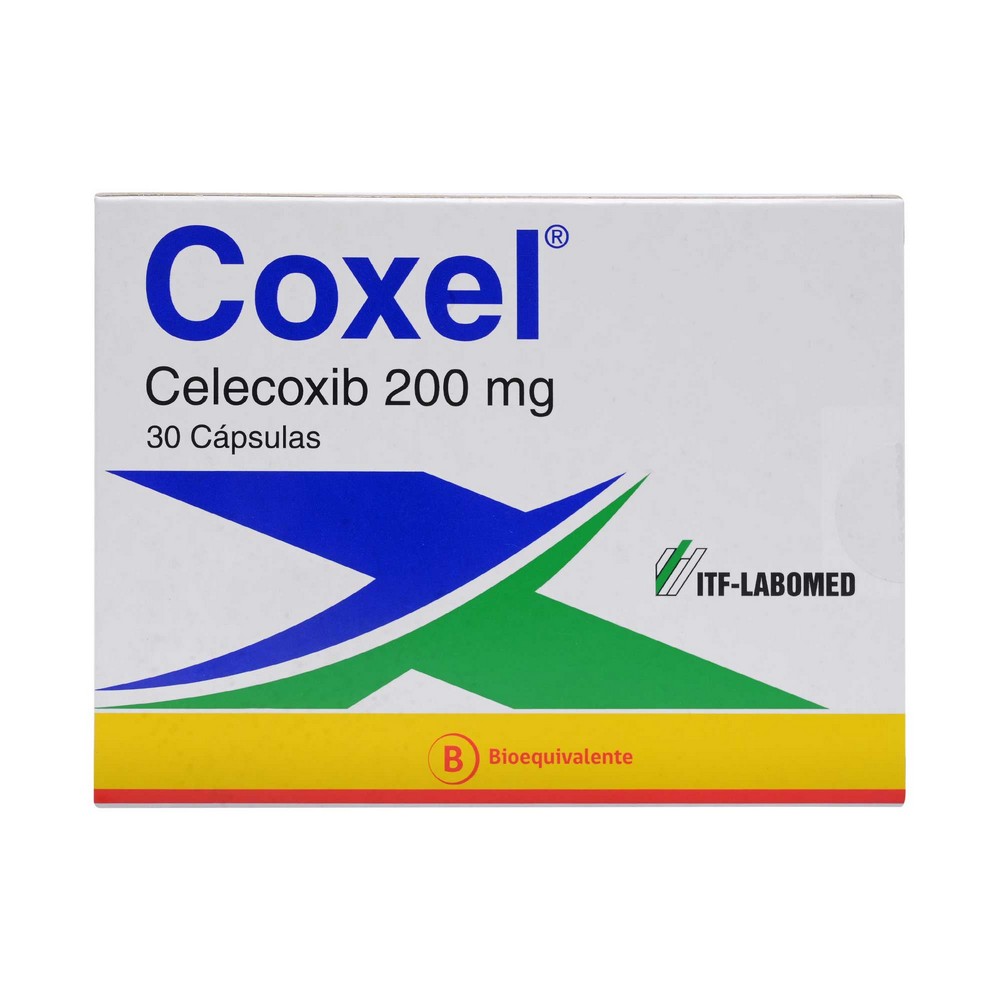 Coxel Celecoxib 200 mg 30 Cápsulas