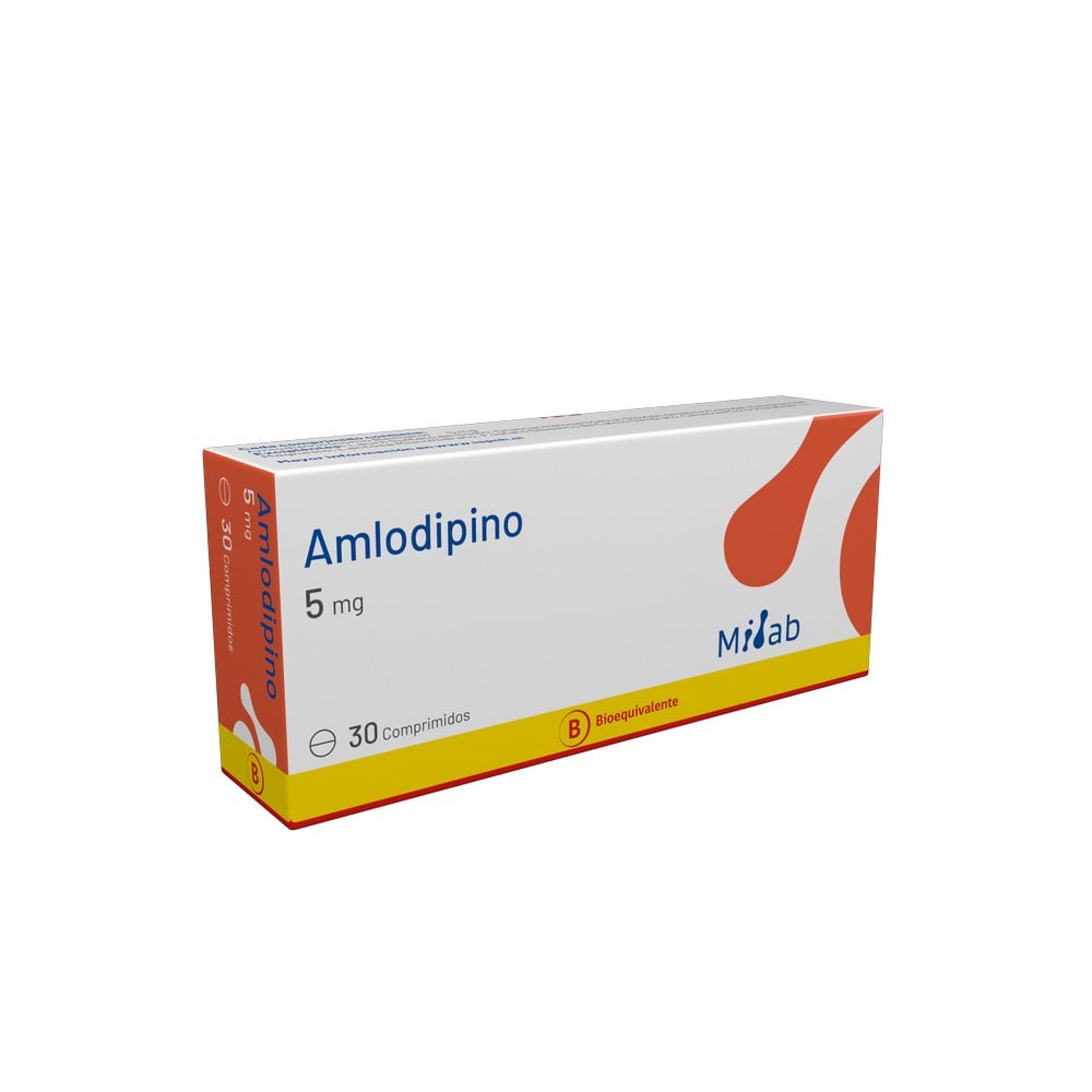 Amlodipino 5 mg 30 Comprimidos | Cruz Verde