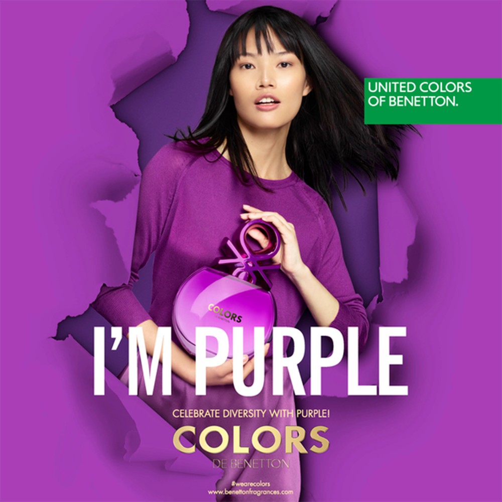 United Colors Purple For Her Edt Spray 50 mL + Body Lotion 75 mL | Cruz ...