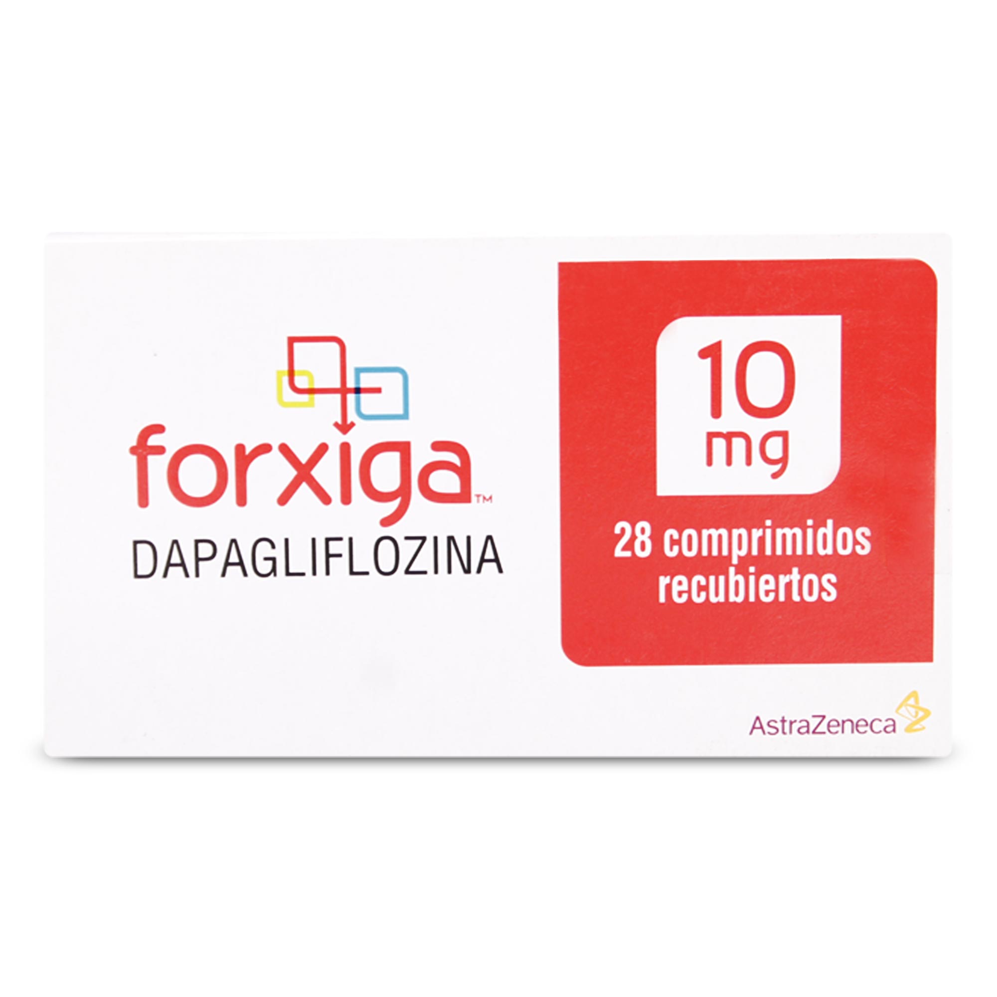 Forxiga Dapagliflozina 10 mg 28 Comprimidos Recubierto - FarmaCompara