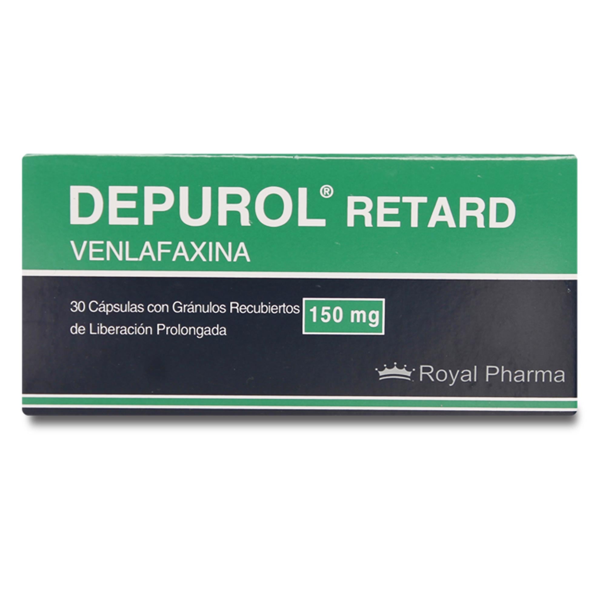 Depurol Retard Venlafaxina 150 mg 30 Cápsulas | Cruz Verde