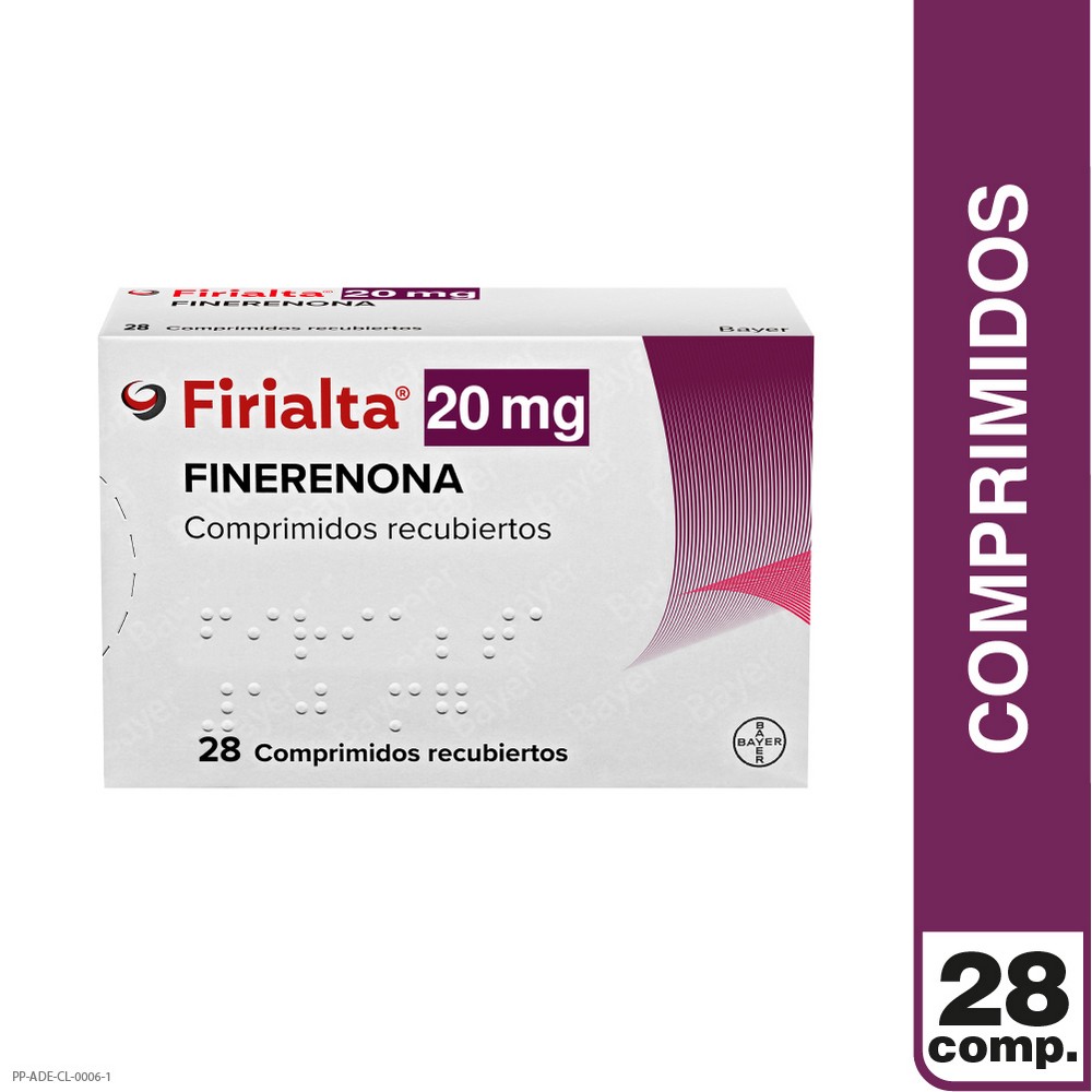 Firialta Finerenona 20 mg 28 Comprimidos - FarmaCompara