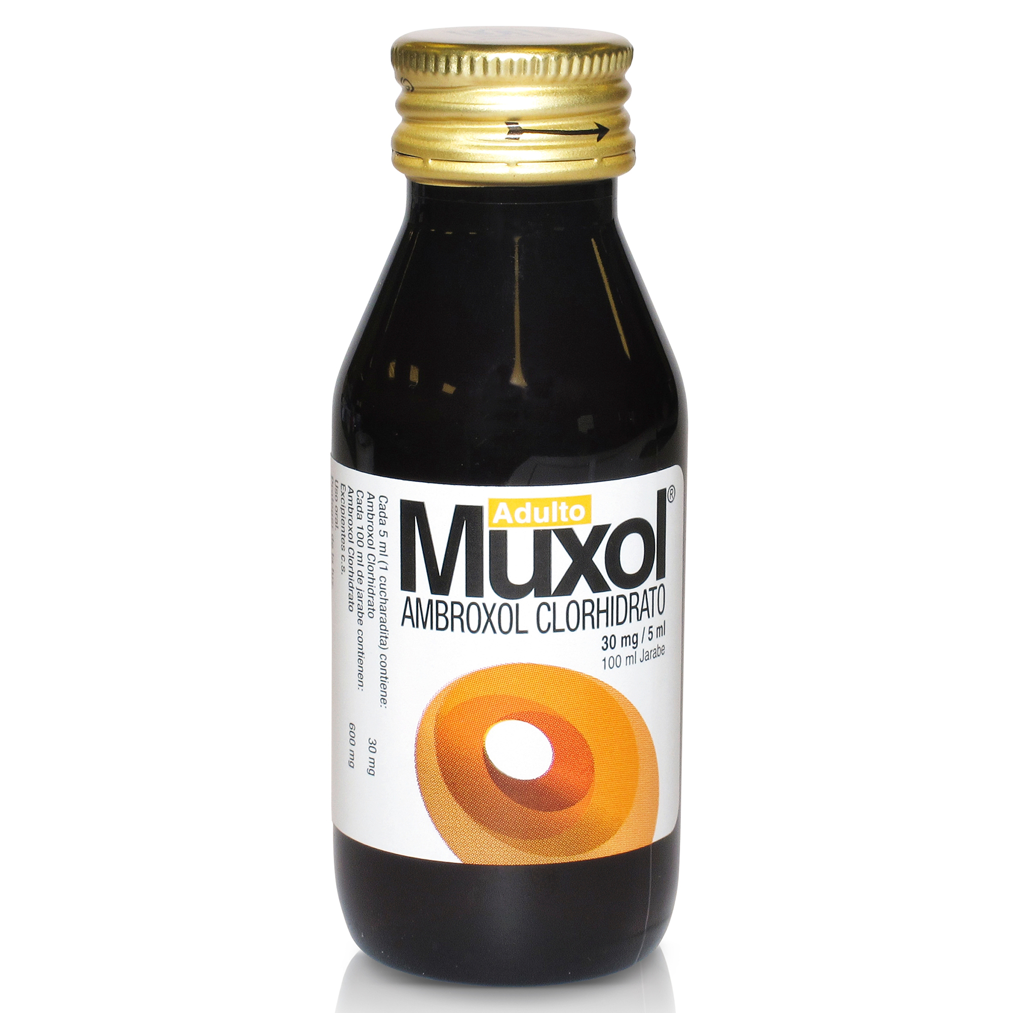 Muxol Adulto Ambroxol 30 mg / 5 mL Jarabe 100 mL | Farmacias Cruz Verde