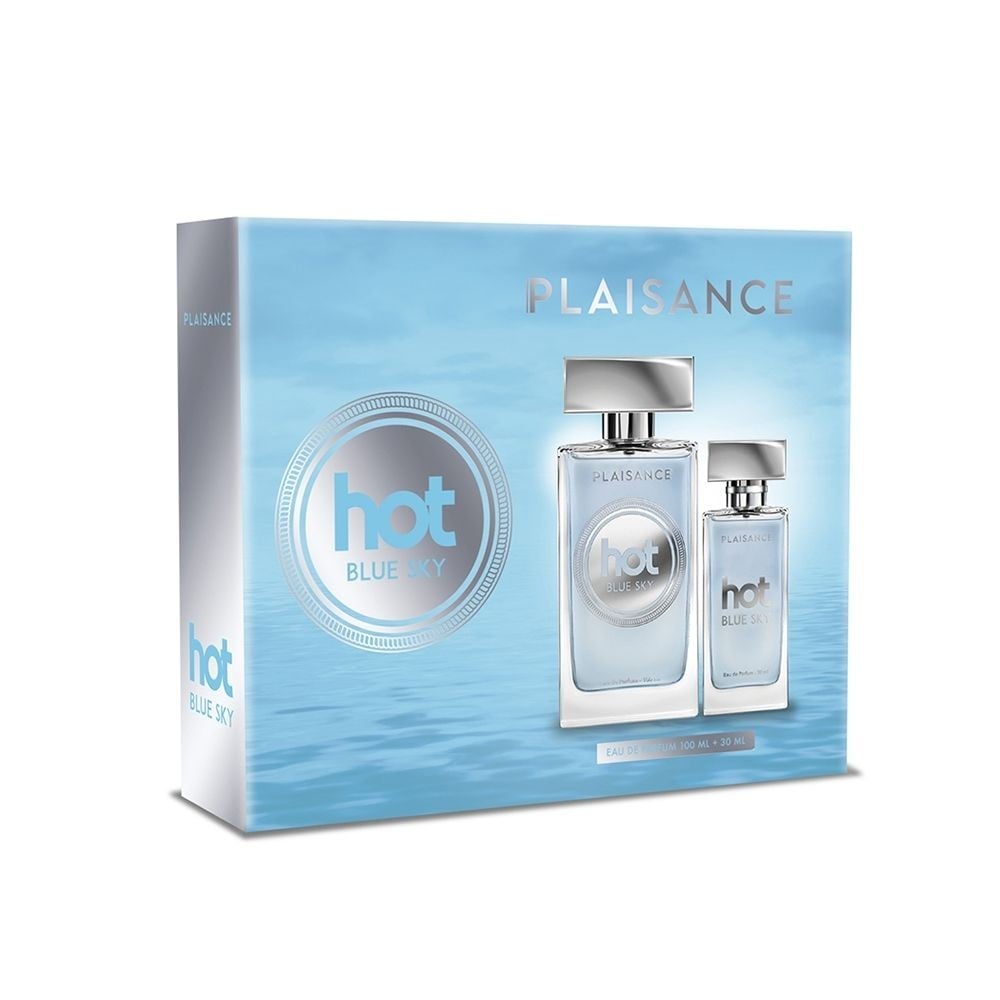 Set Perfume Mujer Hot Blue Sky EDP + Miniatura | Cruz Verde