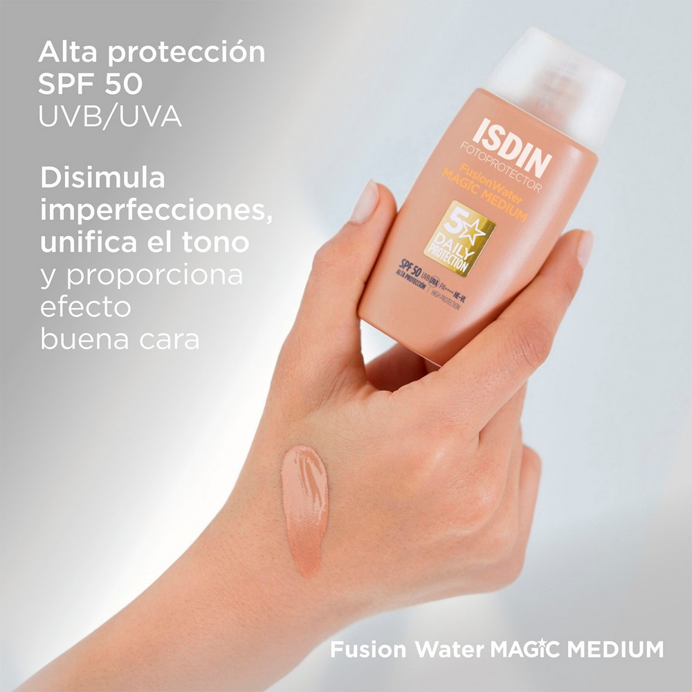 Fotoprotector Fusion Water Magic Color Medium Spf50 50ml | Cruz Verde