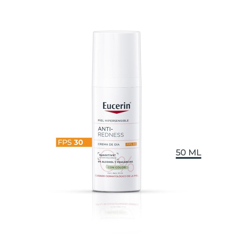 Crema Facial Antienrojecimiento Día Piel Sensible 50Ml | Cruz Verde