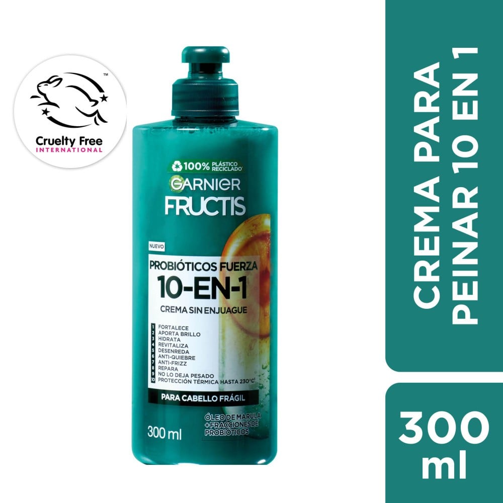 Crema para Peinar 10 en 1 300 ml | Cruz Verde