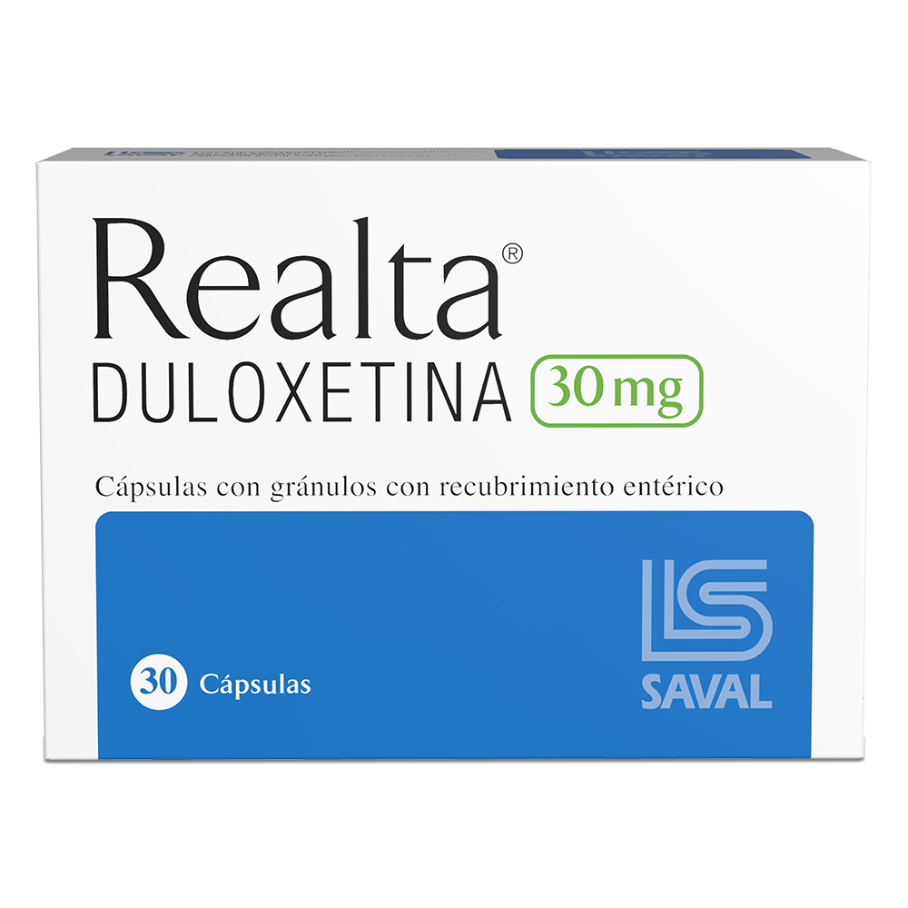 Realta Duloxetina 30 mg 30 Cápsulas | Cruz Verde